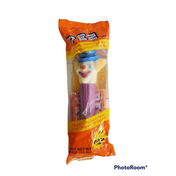 Other | Vintage 199s Peter The Clown Pez Dispenser Unopened Sealed ...
